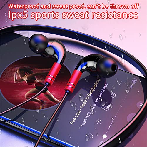 ZZKHGo Halter Neck Wireless Bluetooth Headphones - Multi-Function Sports Earbuds in-Ear 5.0 Unisex IPX5 Earphone for Sports Gifts