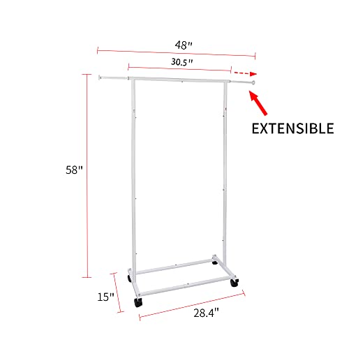 Fishat Lightweight Garment Rack Combination