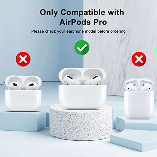 AIIEKZ Cute Kawaii AirPods Pro Case Cover, Lovely Flower Bear Design Smooth Soft Protective Cover for AirPod Pro Case with Pearl Chain for Girls Women (Airpods Pro)