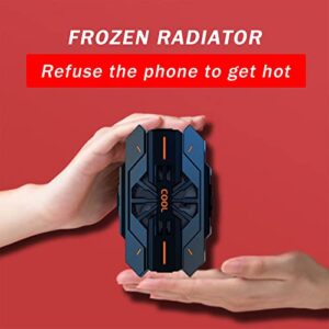 Abovehill Phone Cooler, Premium Phone Fan for Mobile Gaming Phone, Gamepad Radiator Phone Cooler Mini Cooling Fan for iPhone and Android