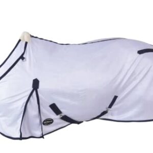 Tack Shack of Ocala- Reinsman Circle Y Breathable Mesh Fly Sheet, Fly Sheet for Horses, Mesh Fly Sheet, Fly Sheet, Breathable Comfy Fly Sheet (75)