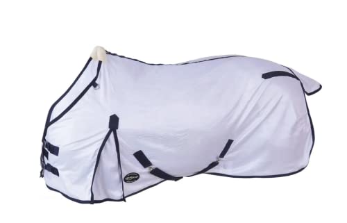 Tack Shack of Ocala- Reinsman Circle Y Breathable Mesh Fly Sheet, Fly Sheet for Horses, Mesh Fly Sheet, Fly Sheet, Breathable Comfy Fly Sheet (75)