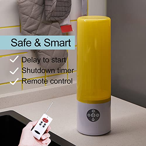 COTTON KNIGHT, UV Light Sanitizer, 55W UVC Germicidal Lamp, Air and Surface Sterilization, Kills 99.99% Germ Mites Molds, Room/Bathroom/Basement up to 750 sqft, 1Y Warranty (Gold with Ozone)