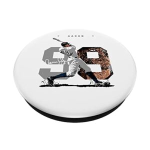 Aaron Judge Number Portrait Baj New York MLBPA PopSockets Swappable PopGrip