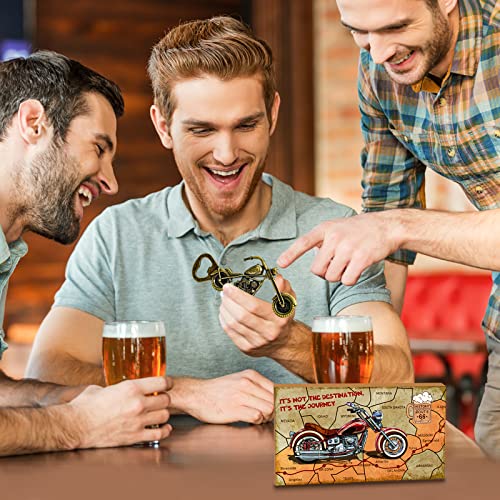 Stocking Stuffers Gifts for Men - Unique Funny Christmas Birthday Gifts for Men Dad Grandpa Who Have Everything Bottle Opener Novelty Motorcycle Beer Gifts Christmas Presents for Boyfriend Husband Him