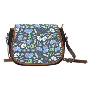 nurse doodle saddle bag nurse doodle saddle bag