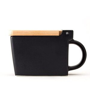 zero japan bee house saltbox 16 oz noble black