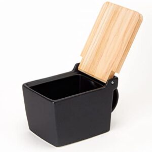 ZERO JAPAN BEE HOUSE SALTBOX 16 oz Noble Black