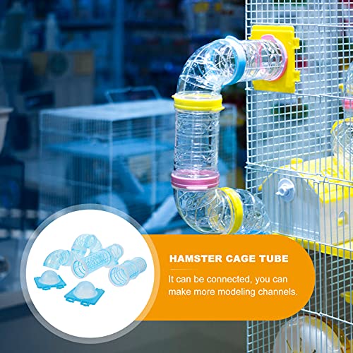 Hamster Cages Cat Cages Indoor Large Hamster Tubes, Hamster Hamster Tubes and Tunnels Hamster Tubes and Tunnels kit Hamster cage Accessories Bedding 1 Set Animal Playpen Dog Cage