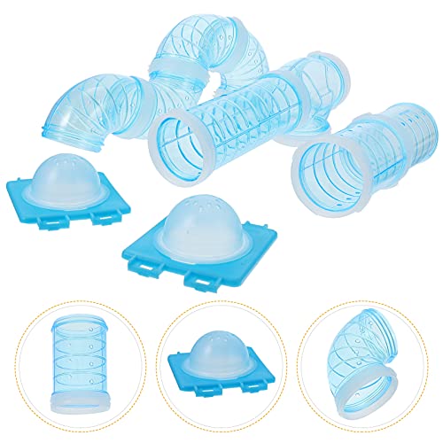 Hamster Cages Cat Cages Indoor Large Hamster Tubes, Hamster Hamster Tubes and Tunnels Hamster Tubes and Tunnels kit Hamster cage Accessories Bedding 1 Set Animal Playpen Dog Cage