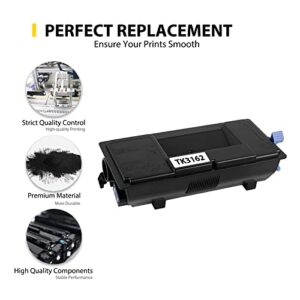 Jmomy TK3162 TK-3162 1T02T90US0 Compatible Replacement for TK3162 TK 3162 Toner Cartridge for Kyocera ECOSYS P3045dn P3050dn P3055dn P3060dn(13,000 Pages, 2 Pack)