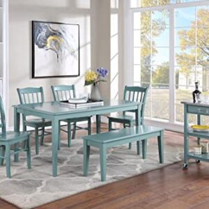 Boraam Colorado Rectangular Dining Table, Aspen Valley