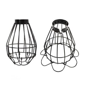 eyhlkm heating lampshade for pet incubator reptile heater guard lamp shade bulb cage protector (color : as shown, size : 10 * 14cm)