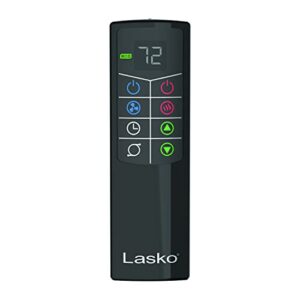 Lasko Portable Fan & Heater All Season Comfort Control Tower Fan and Space Heater in One with Remote Control, Black, FH515,Large