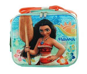 ruz disney moana 3-d eva molded insulated lunch box with adjustable shoulder strap