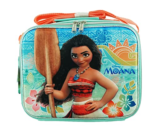 Ruz Disney Moana 3-D EVA Molded Insulated Lunch Box with Adjustable Shoulder Strap