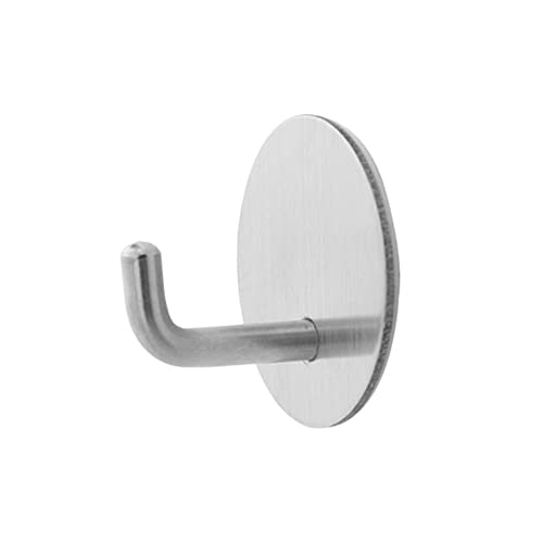 Muellery Adhesive Hook Wall Mounted Hook Hanger Hanging on Wall Stick Hooks 4.5cm(1.8in) TPAG90500