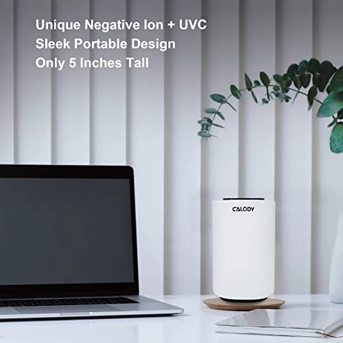 Calody Air Purifiers for Bedroom Home, Car air purifier Ionizer, 15 Million Negative Ions for Smokers, 30dB Quiet Portable Ionic Air Purifiers, Helps Alleviate Allergies, Dust, Smoke and more — Ideal for Traveling, Home, and Office Use