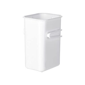 multifunctional storage box refrigerator side door storage box food sorting box cool kitchen stuff (white, one size)