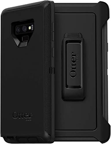 OtterBox Defender Series Screenless Edition Case for Samsung Galaxy Note9 (Only) - Holster Clip Included - Non-Retail Packaging - Black