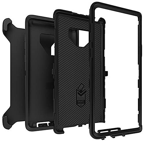 OtterBox Defender Series Screenless Edition Case for Samsung Galaxy Note9 (Only) - Holster Clip Included - Non-Retail Packaging - Black