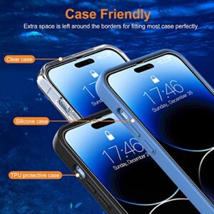 Degeyoyo Tempered Glass Screen Protector Compatible with iPhone 14 Pro Max 6.7 Inch, iPhone 14 Pro Max Screen Protector, Ultra HD, Case Friendly, Easy Install [3 Pack]