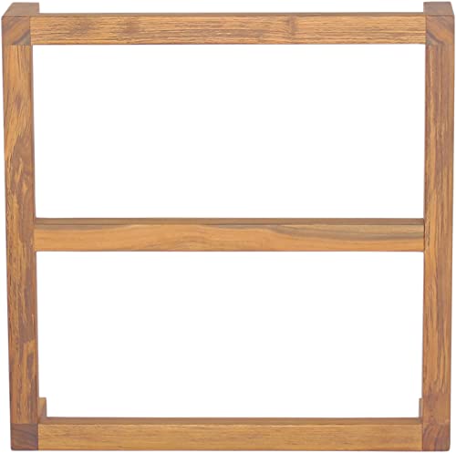 Manada Wall Mount Teak Towel Rack