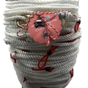 Crab Bully 600' 1/8" Red Snood Trotline