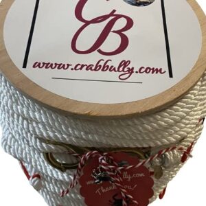 Crab Bully 600' 1/8" Red Snood Trotline