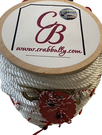 Crab Bully 600' 1/8" Red Snood Trotline