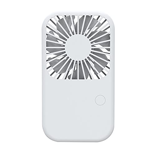 Aozhen Portable Handheld Fan USB Rechargeable Mini Fan Battery Operated Small Hand Held Fans 3 Speeds Adjustable Personal Desk Fan for Kitchen, Office, Outdoor