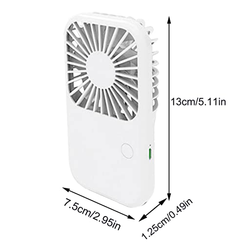 Aozhen Portable Handheld Fan USB Rechargeable Mini Fan Battery Operated Small Hand Held Fans 3 Speeds Adjustable Personal Desk Fan for Kitchen, Office, Outdoor