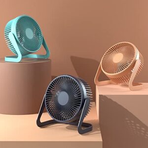 Aozhen Portable Desk Fan Tower Fan Oscillating Fan USB Rechargeable Small Fan with Stepless Speed Regulation System Personal Quiet Table Fan for Home Car Office Outdoor Travel