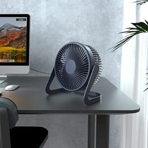 Aozhen Portable Desk Fan Tower Fan Oscillating Fan USB Rechargeable Small Fan with Stepless Speed Regulation System Personal Quiet Table Fan for Home Car Office Outdoor Travel