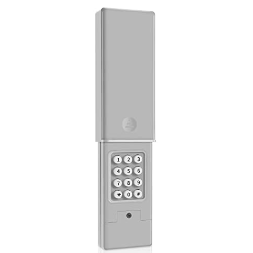 Garage Door Opener Keypad Universal,Wireless Keyless Entry Keypad,Works with Chamberlain, LiftMaster, Craftsman,Linear Multi-Code,Stanley and More, Control Upto 2 Doors with one keypad