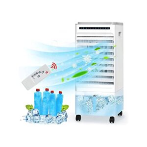 majnesvon portable air conditioner 8,000 btu, compact home ac cooling unit with dehumidifier & fan, complete window mount exhaust kit, full-function led remote control included, white