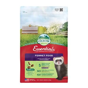 oxbow animal health essentials ferret food - 4 lb