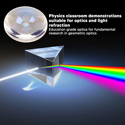 Convex Lens, Meniscus Lens Clear Imaging Educational Devices for Physics Classroom