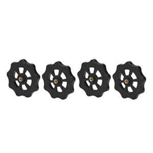 Leveling Nut, 4Pcs 3D Printer Hand Twist Nut 52mm Diameter Hot Bed Leveling Accessory Set Kit 3D Printer Accessories, 3D Printer Parts & Accessories