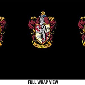 Harry Potter OFFICIAL Gryffindor Crest 24 oz Insulated Canteen Water Bottle, Leak Resistant, Vacuum Insulated Stainless Steel with Loop Cap, Black