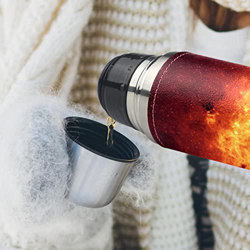 the Milky Way Galaxy Vacuum Insulated Water Bottle Stainless Steel Thermos Flask Travel Mug Coffee Cup Double Walled 17 OZ