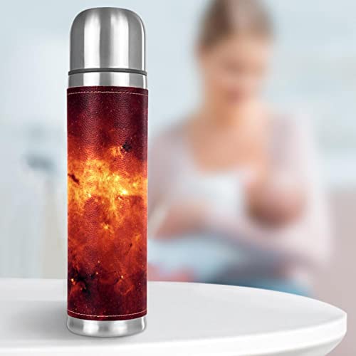 the Milky Way Galaxy Vacuum Insulated Water Bottle Stainless Steel Thermos Flask Travel Mug Coffee Cup Double Walled 17 OZ