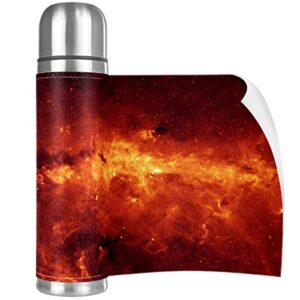 the Milky Way Galaxy Vacuum Insulated Water Bottle Stainless Steel Thermos Flask Travel Mug Coffee Cup Double Walled 17 OZ