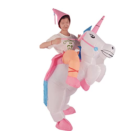 BESTOYARD Halloween Costumes Halloween Costumes Halloween Costumes Costume 2 PCS Inflatable Costume inflatable clothing inflatable party costume party fancy clothes Riding a Horse