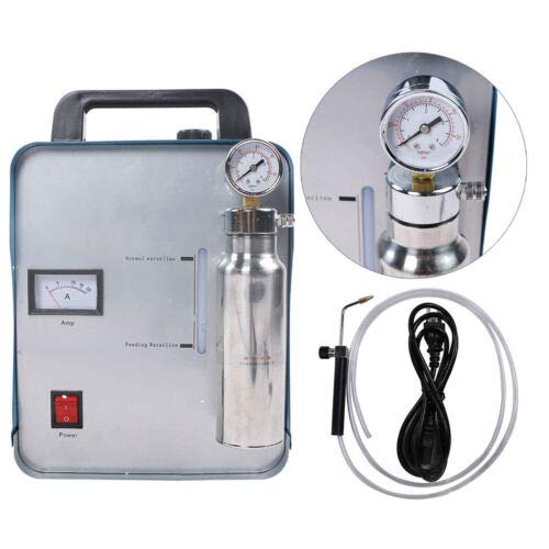 400W 110V Oxygen Hydrogen Gas Flame Generator H180 Portable Acrylic Polishing Machine HHO Flame Generator Torch 95L/H