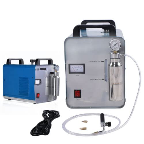 400W 110V Oxygen Hydrogen Gas Flame Generator H180 Portable Acrylic Polishing Machine HHO Flame Generator Torch 95L/H