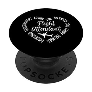 flight attendant popsockets swappable popgrip