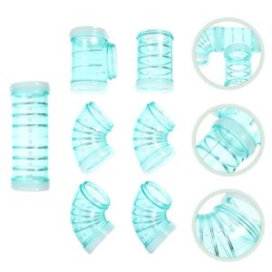 Hamster Bed Hamster Tubes Set, Hamster Tunnel Hamster Tubes and Tunnels Hamster cage Tubes Hamster Tunnels for Small Animal Hideout