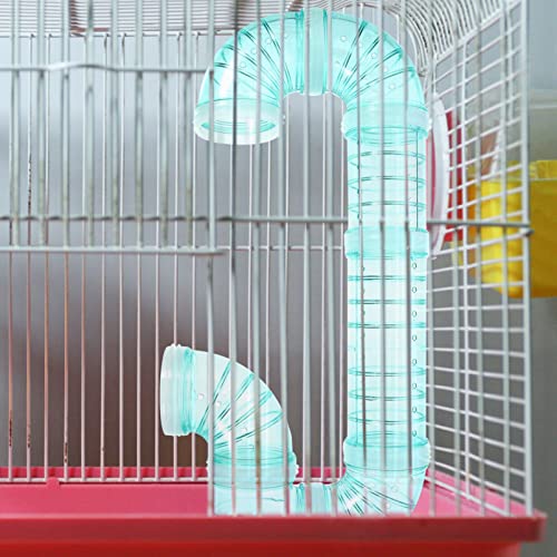 Hamster Bed Hamster Tubes Set, Hamster Tunnel Hamster Tubes and Tunnels Hamster cage Tubes Hamster Tunnels for Small Animal Hideout