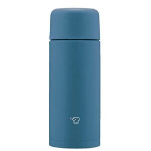 zojirushi sm-ma25-am water bottle, screw, stainless steel mug, seamless, direct drinking, 8.5 fl oz (250 ml), midnight navy